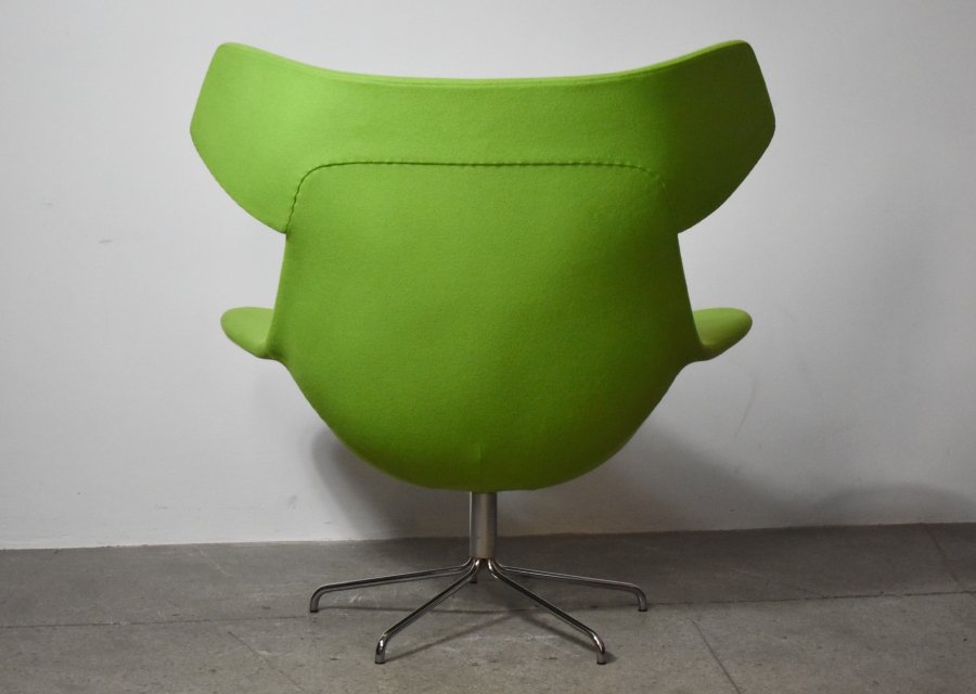 Swivel Oyster Armchair by Michael Sodeau for Offecct, Sweden for sale ...
