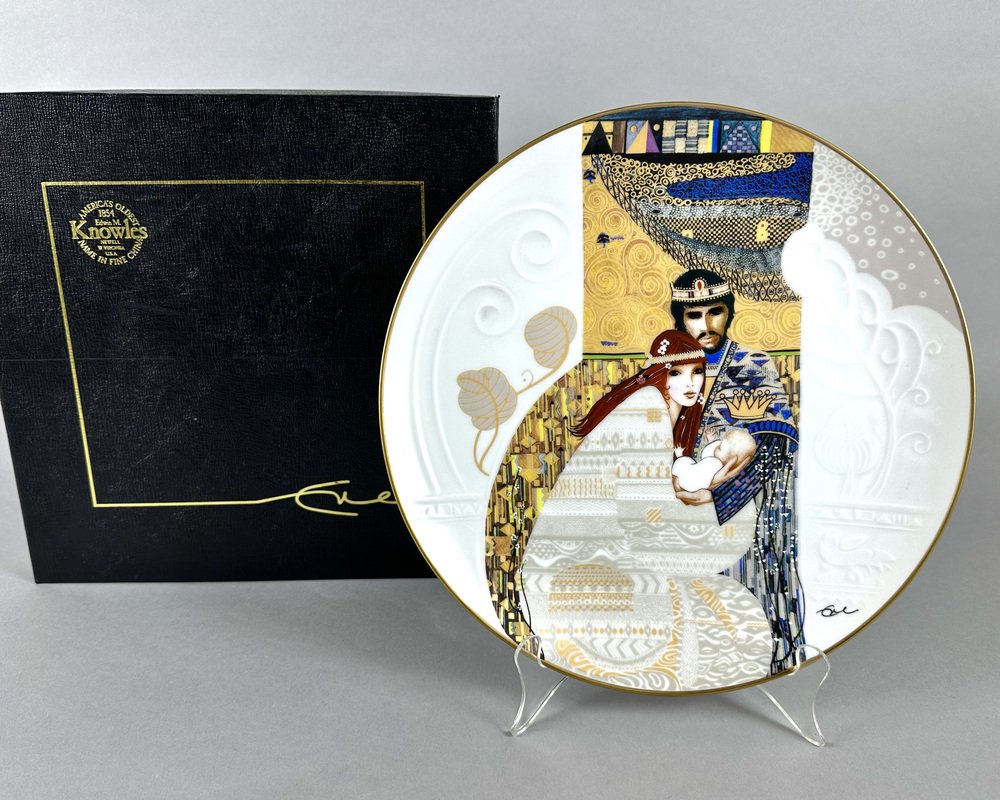 Biblical Mothers Series Plates in Fine China by Eve Licea for Knowles ...