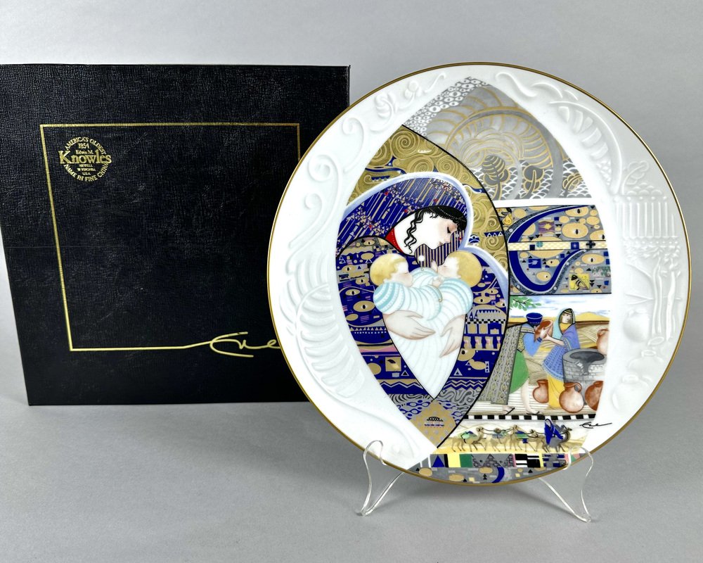 Biblical Mothers Series Plates in Fine China by Eve Licea for Knowles ...