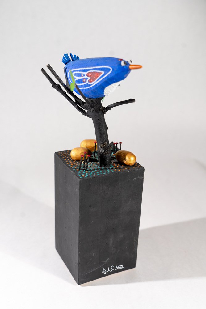 Blue Bird by Egil Syvertsen, Norway, 2000s for sale at Pamono