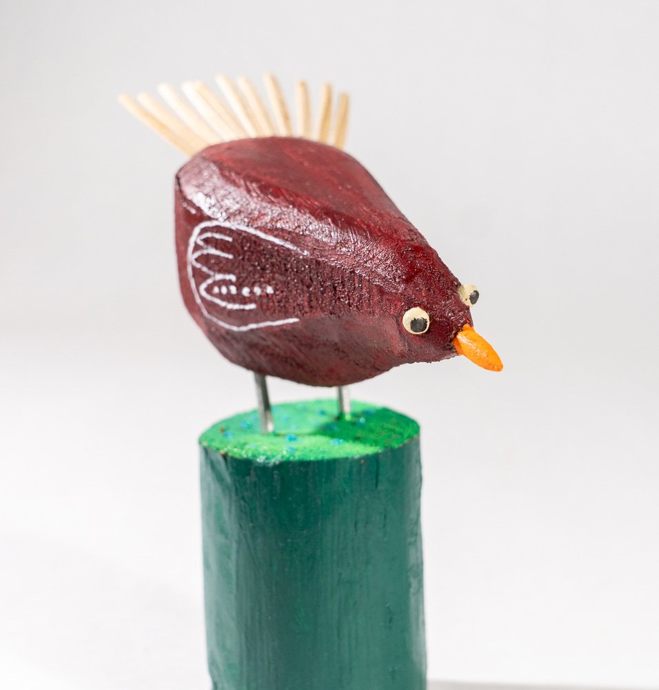 Red Bird by Egil Syvertsen, Norway, 2000s for sale at Pamono