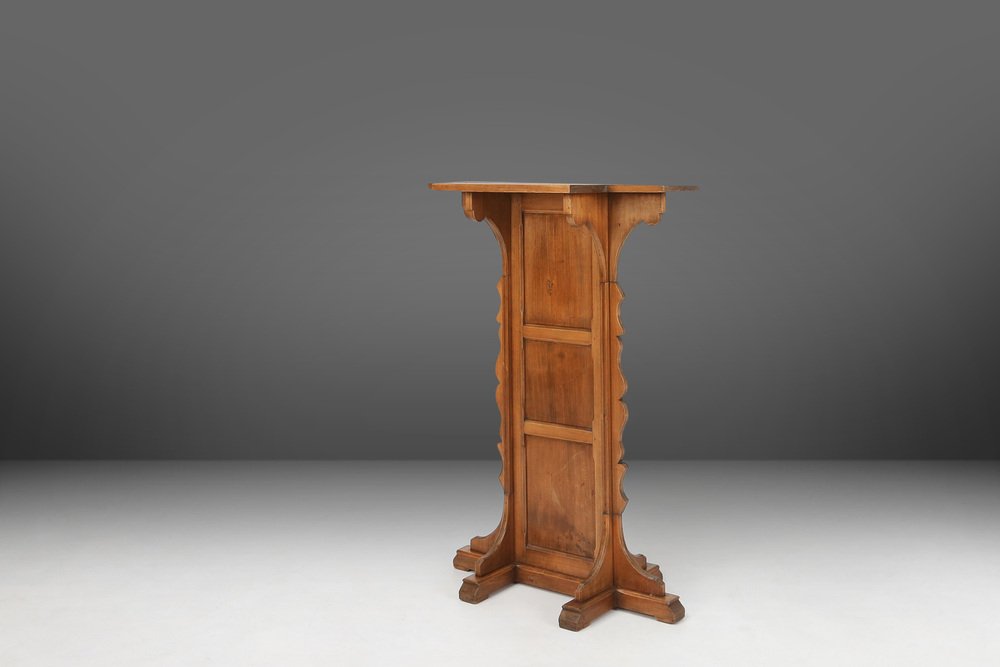 French Wooden Church Console, 1900s for sale at Pamono