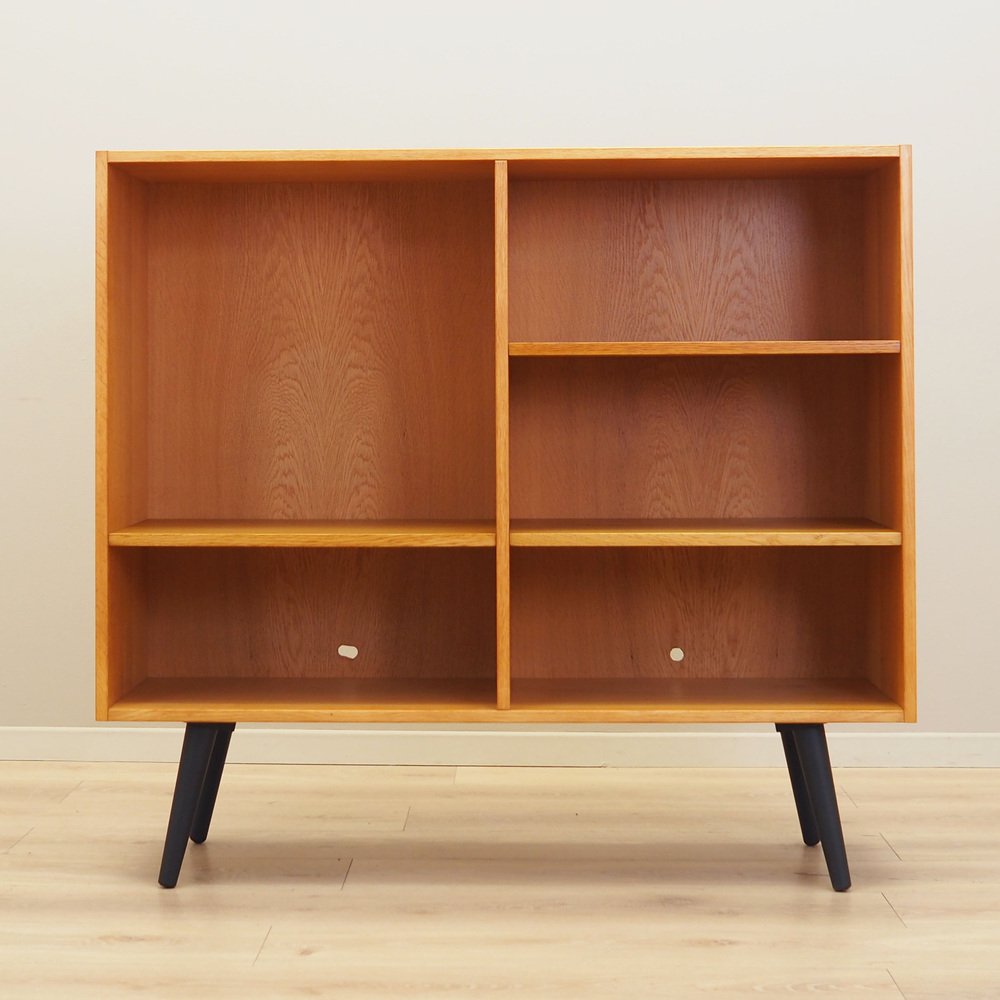Danish Ash Bookcase, 1970s for sale at Pamono