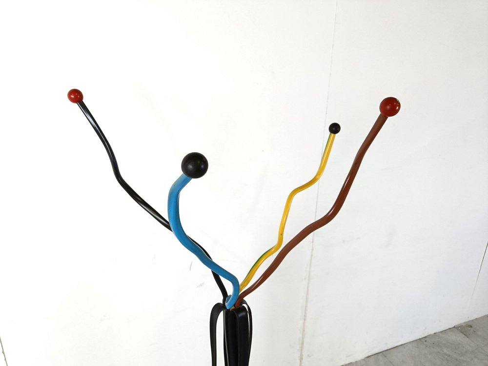 Vintage Stripped Wire Coat Stand, 1990s for sale at Pamono