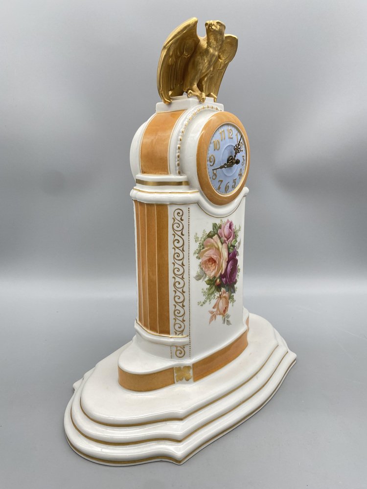 Fireplace Clock by Max Schröder for KPM Berlin, Germany, 1920s for sale ...