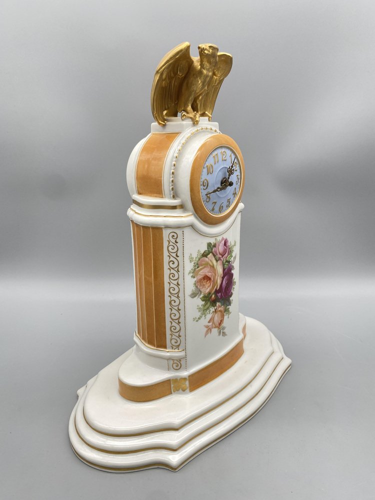 Fireplace Clock by Max Schröder for KPM Berlin, Germany, 1920s for sale ...