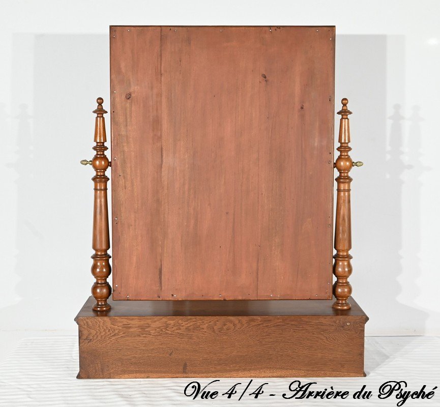 Mahogany Psyche Mirror, 19th Century for sale at Pamono
