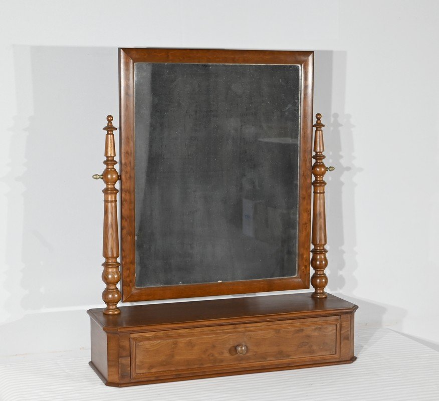 Mahogany Psyche Mirror, 19th Century for sale at Pamono
