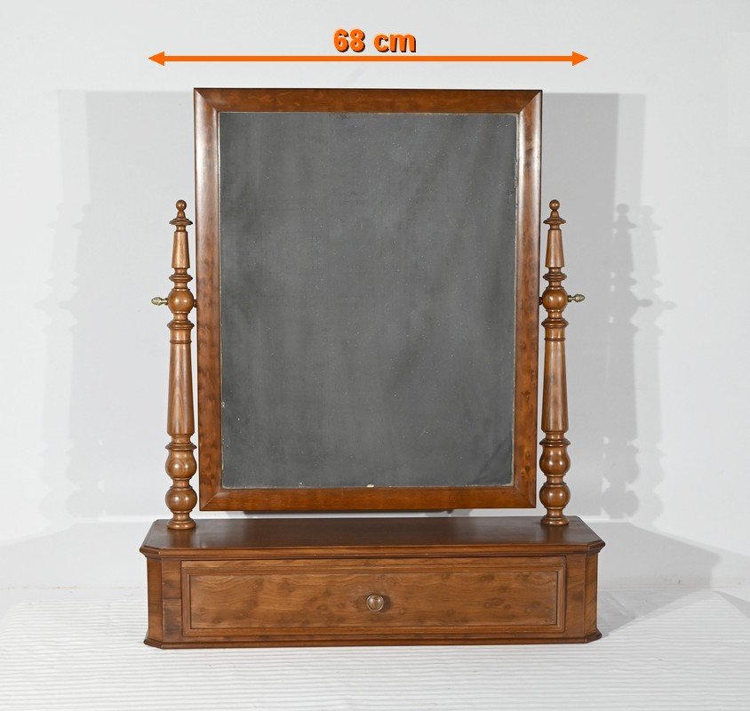 Mahogany Psyche Mirror, 19th Century for sale at Pamono