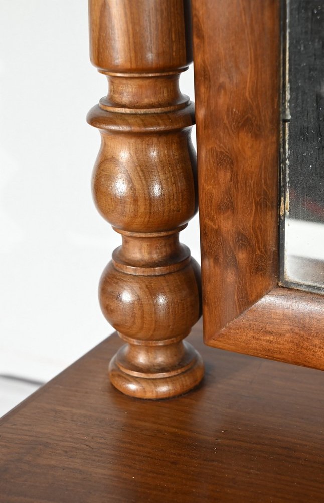 Mahogany Psyche Mirror, 19th Century for sale at Pamono