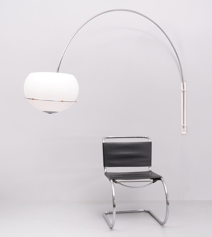 Large Gepo Amsterdam Wall Arc Lamp, 1970s for sale at Pamono