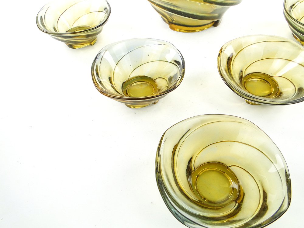 Vortex Dessert Set by J. Drost, Ząbkowice Gospodarcza Huta, Poland ...