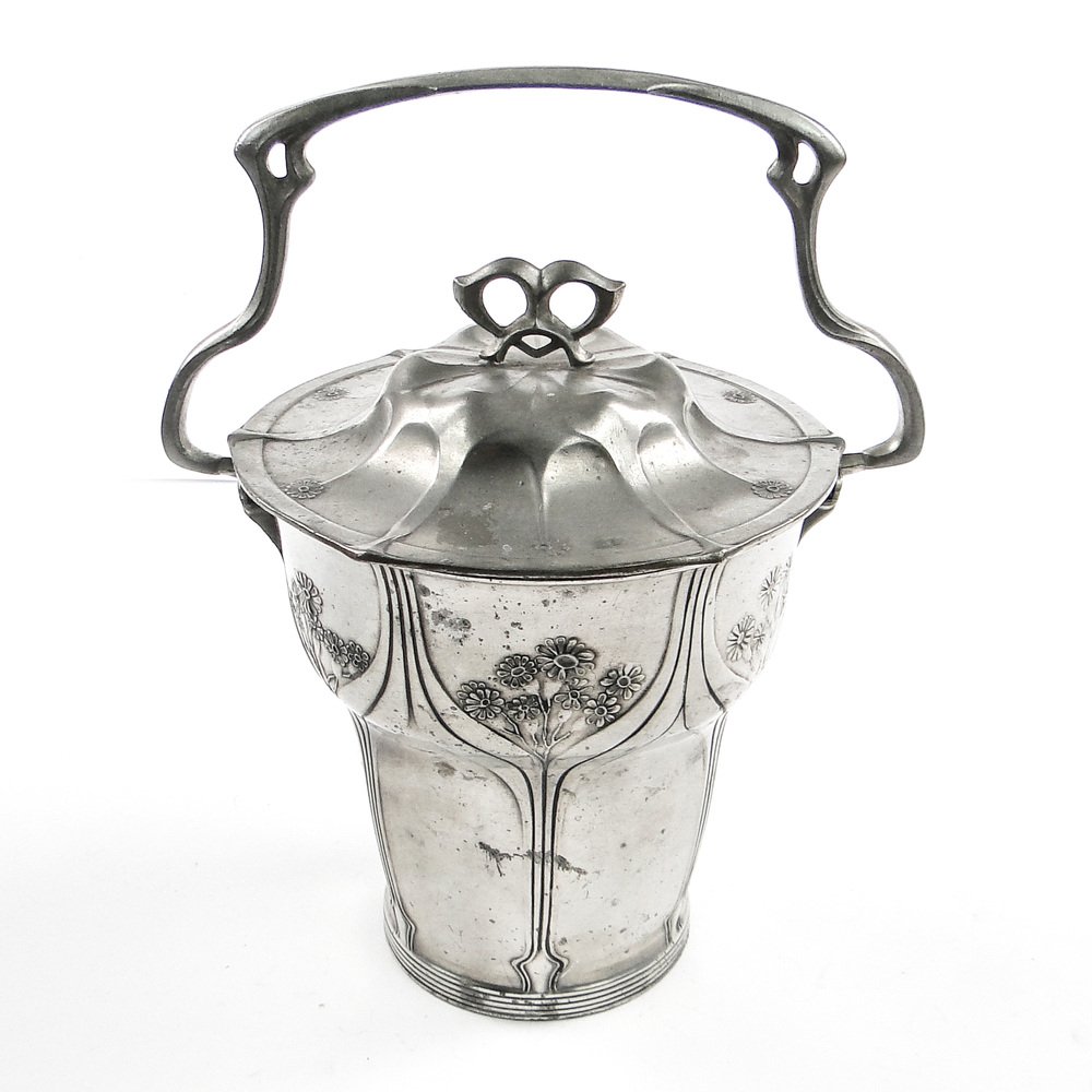 Art Nouveau Biscuit Box from Orivit, Germany, 1900s for sale at Pamono