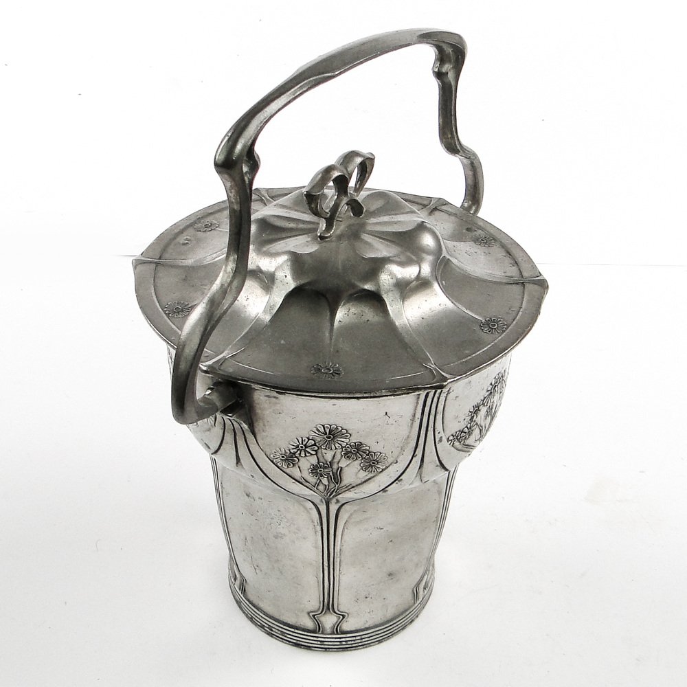 Art Nouveau Biscuit Box from Orivit, Germany, 1900s for sale at Pamono