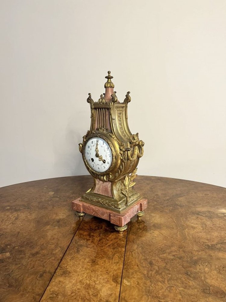 Victorian French Mantle Clock, 1880s for sale at Pamono
