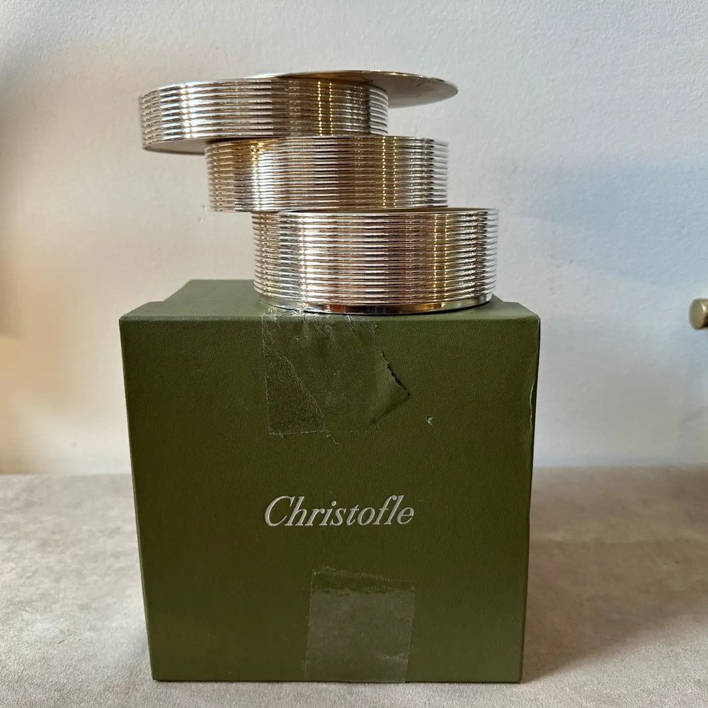 Modern French Silver Plated Jewelry Box from Christofle, 1990s for sale ...