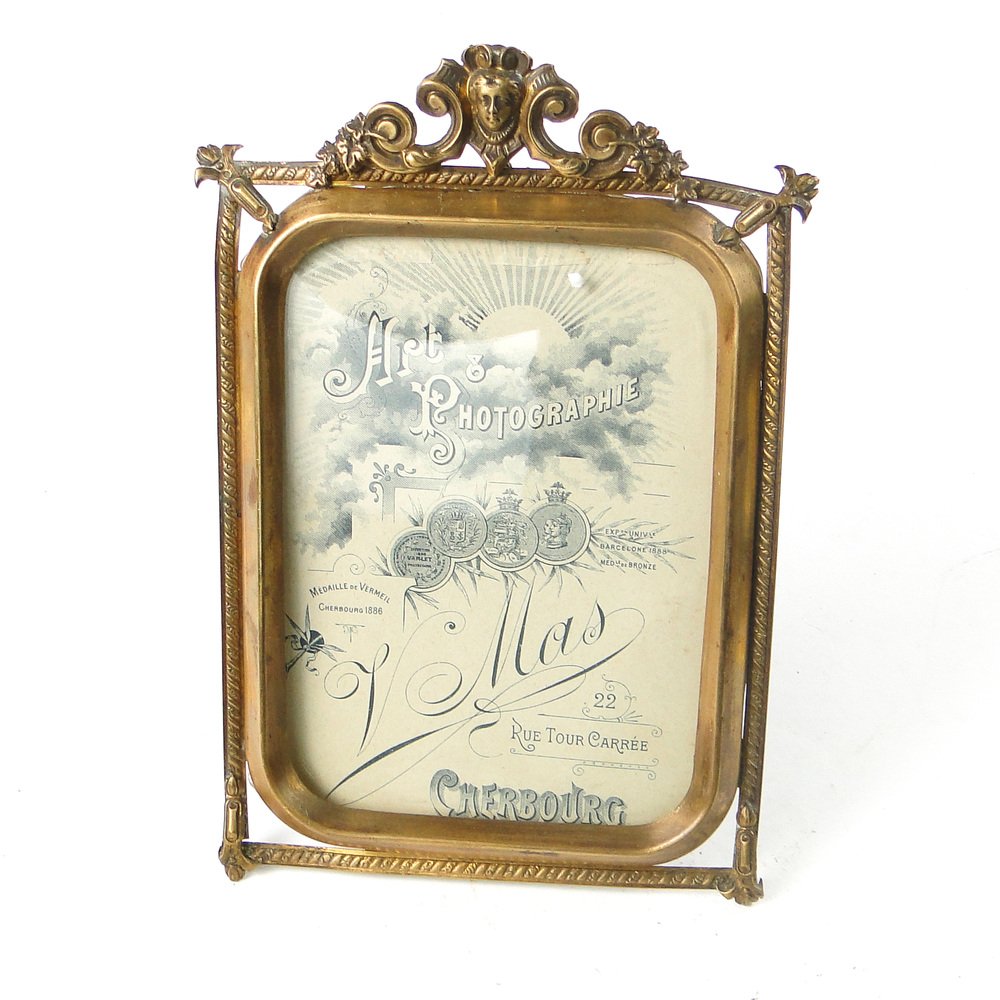 French Bronze Empire Frame, 1890s for sale at Pamono