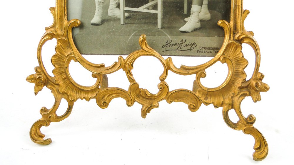 French Bronze Rococo Frame, 1890s for sale at Pamono