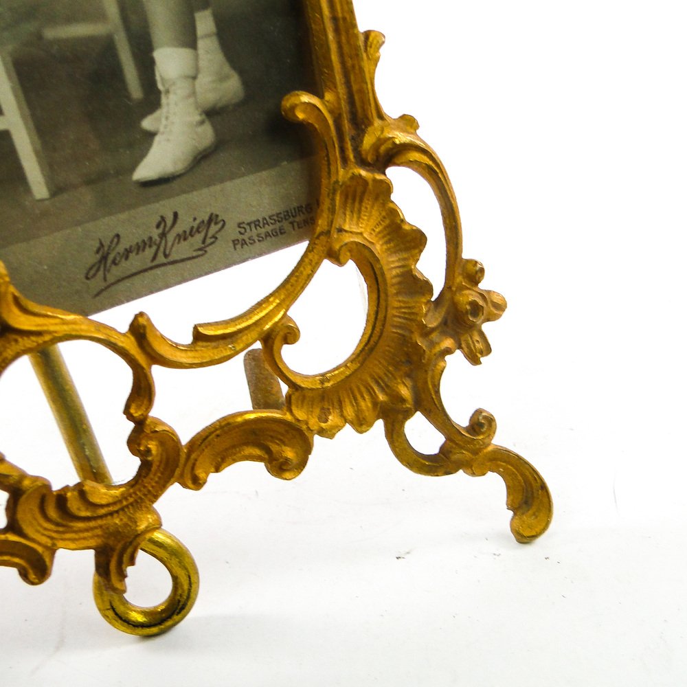 French Bronze Rococo Frame, 1890s for sale at Pamono