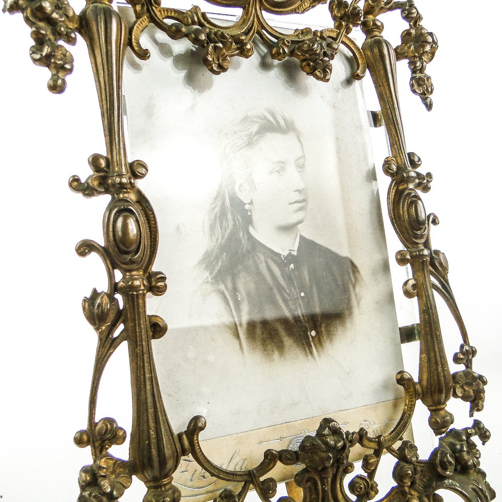 French Bronze Rococo Frame, 1890s for sale at Pamono