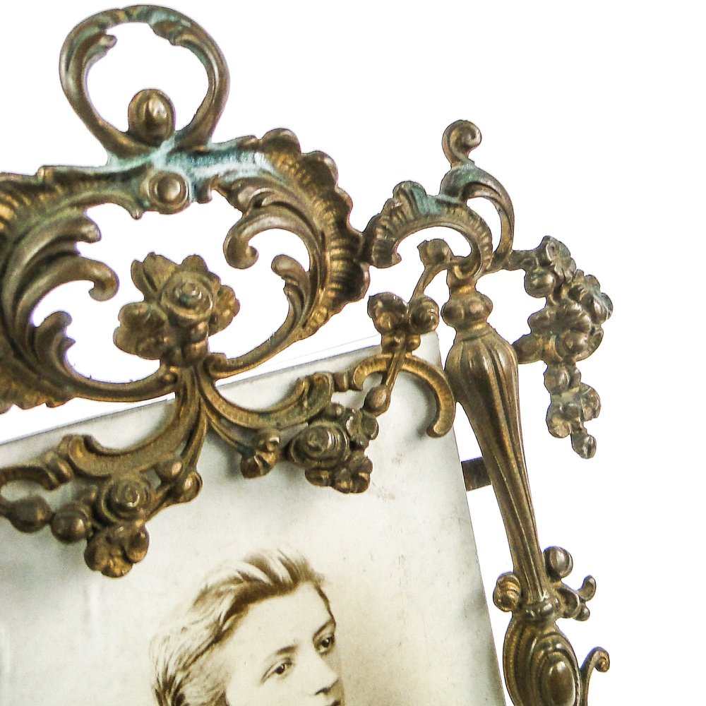 French Bronze Rococo Frame, 1890s for sale at Pamono