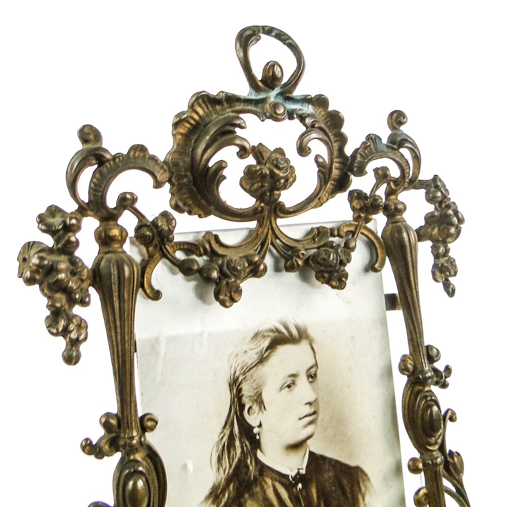 French Bronze Rococo Frame, 1890s for sale at Pamono