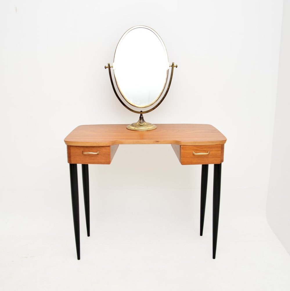 Vintage Swedish Teak Dressing Table, 1960 for sale at Pamono