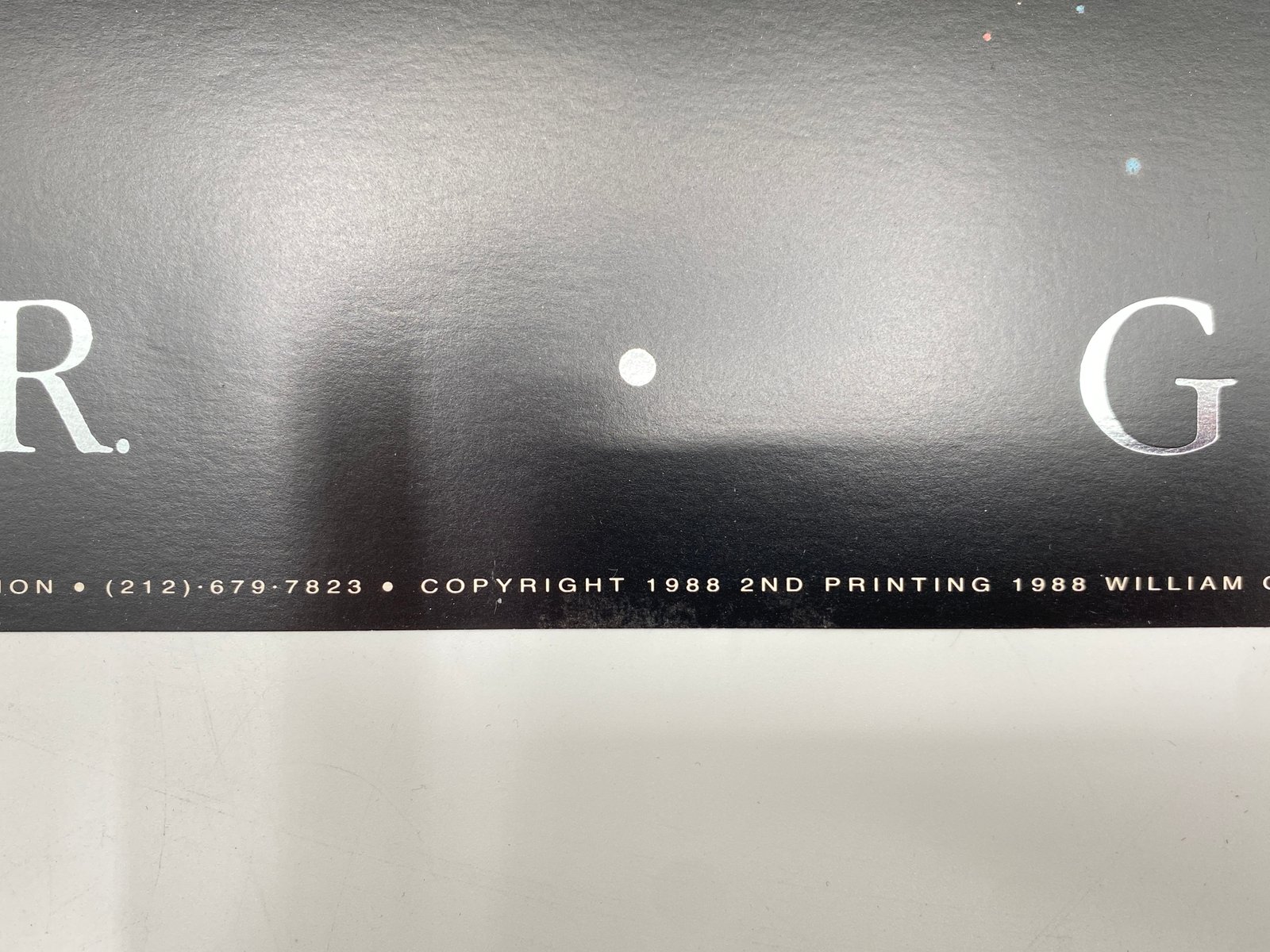 Original Poster by William Gatewood, USA, 1988 for sale at Pamono