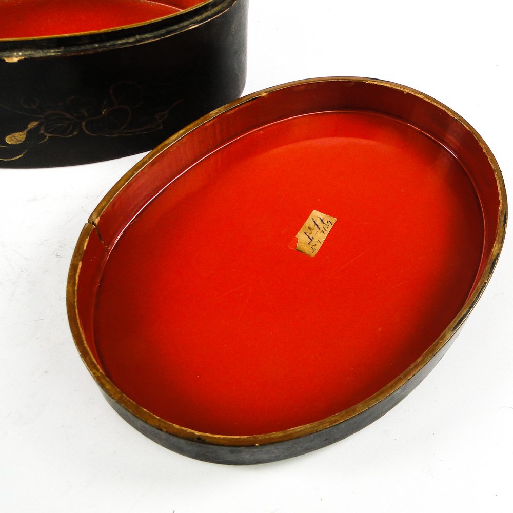 Japanese Lacquerware Box, 1920s for sale at Pamono