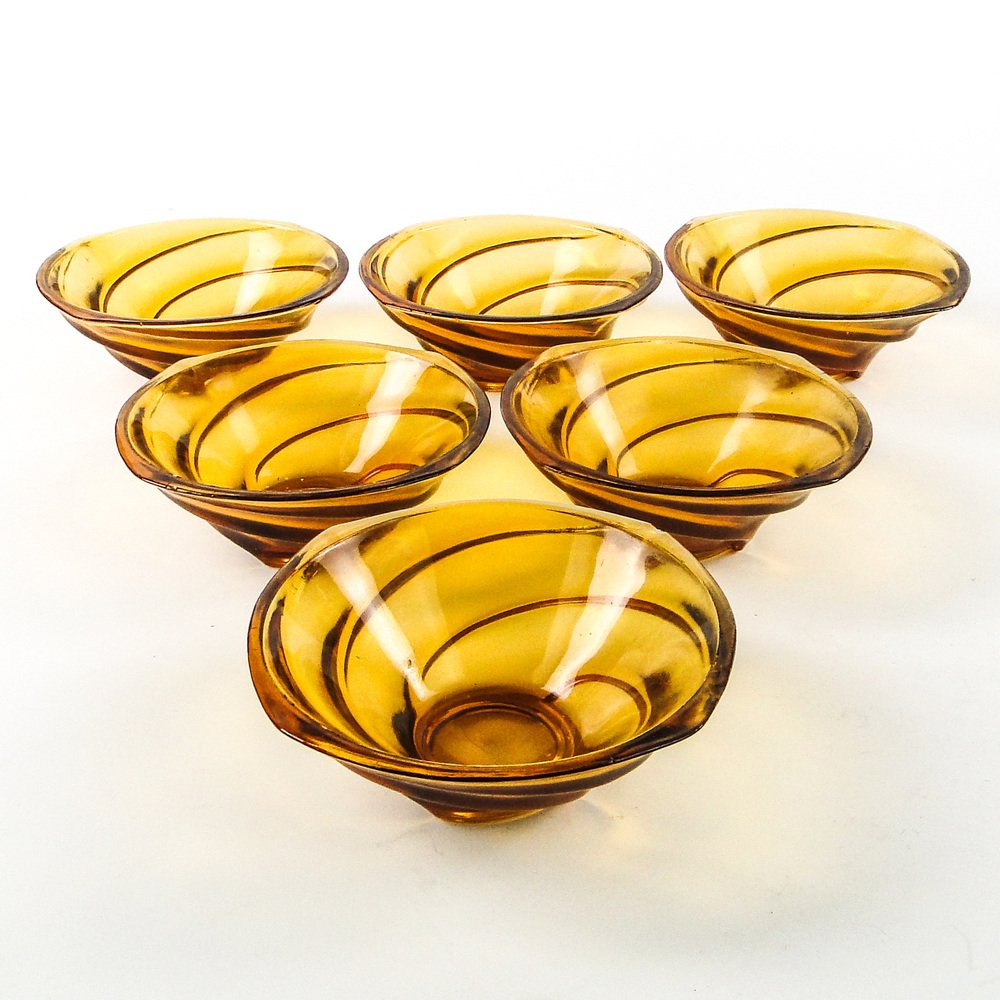 Vortex Dessert Set by J. Drost, Ząbkowice Gospodarcza Huta, Poland ...