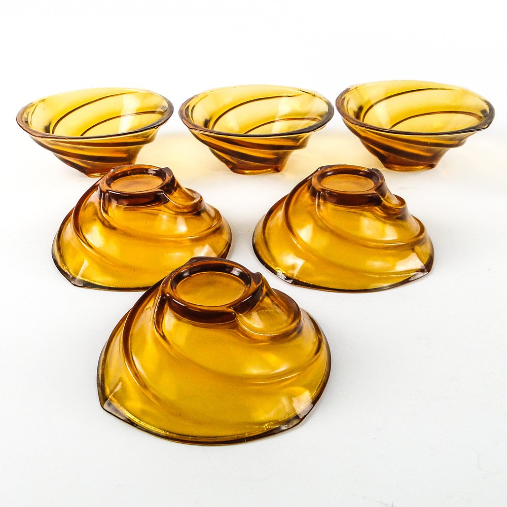 Vortex Dessert Set by J. Drost, Ząbkowice Gospodarcza Huta, Poland ...