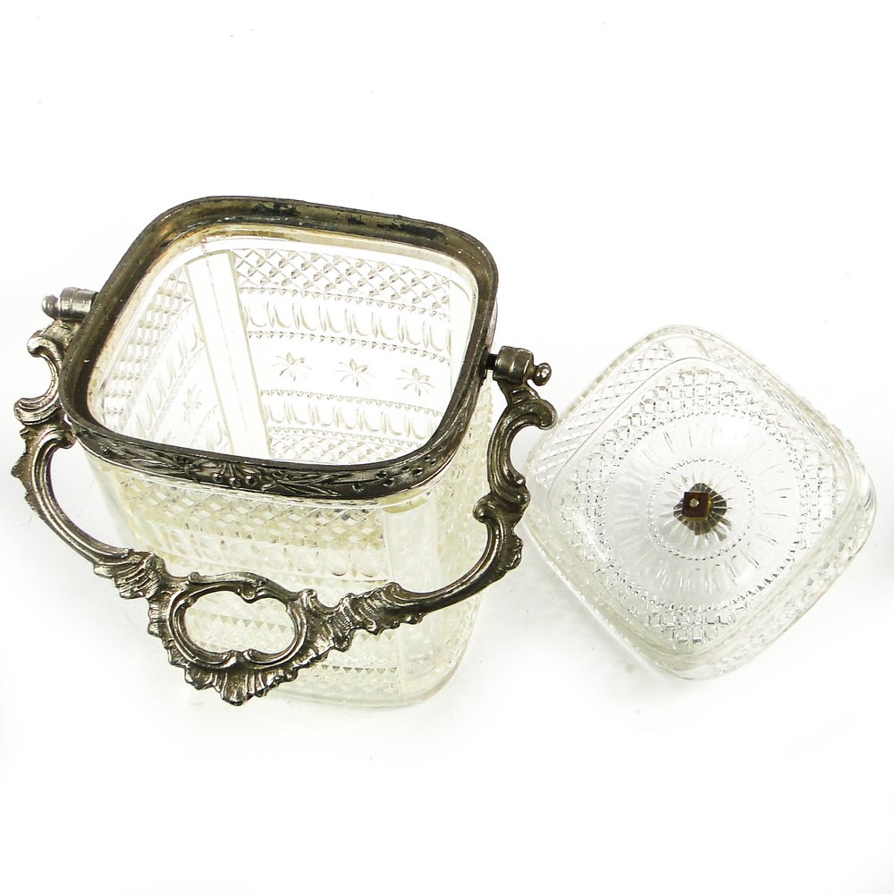 Art Nouveau Biscuit Box, France, 1950s for sale at Pamono