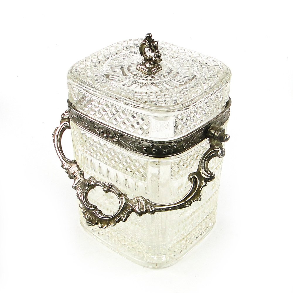 Art Nouveau Biscuit Box, France, 1950s for sale at Pamono