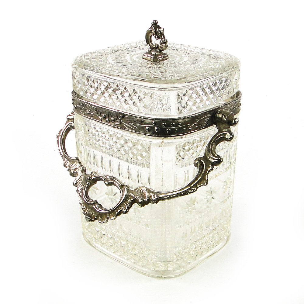 Art Nouveau Biscuit Box, France, 1950s for sale at Pamono