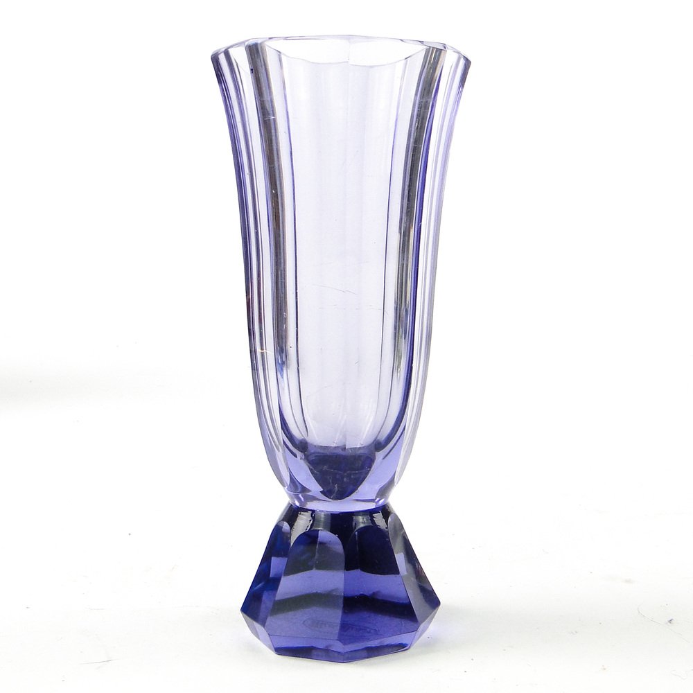 Art Deco Vase from Moser, 1930s for sale at Pamono