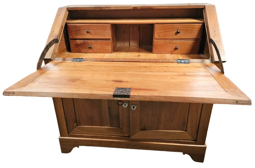 Blonde Cherrywood Slope Desk for sale at Pamono