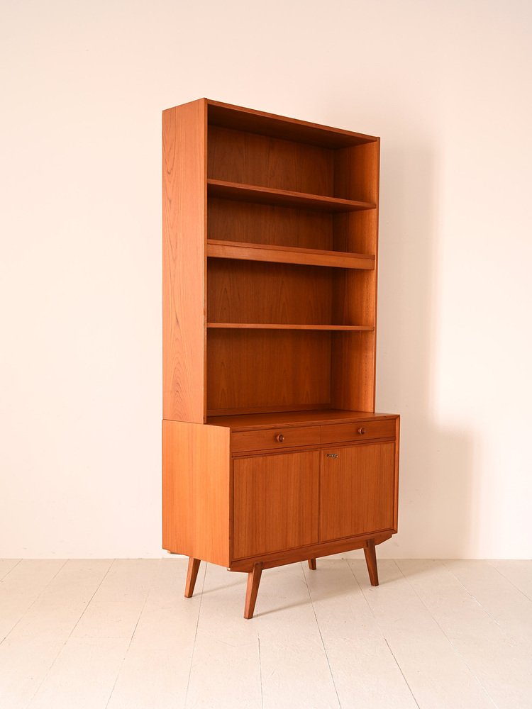 Bookcase with Sideboard, 1960s for sale at Pamono