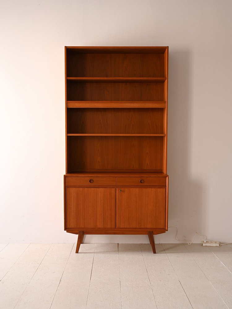 Bookcase with Sideboard, 1960s for sale at Pamono