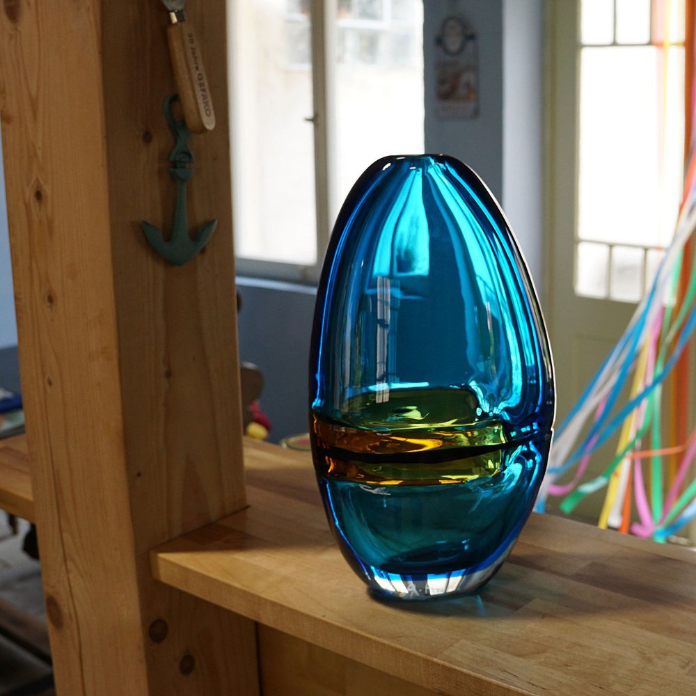 Large Italian Double Incalmo Vase by Alfredo Barbini, 1965 for sale at ...