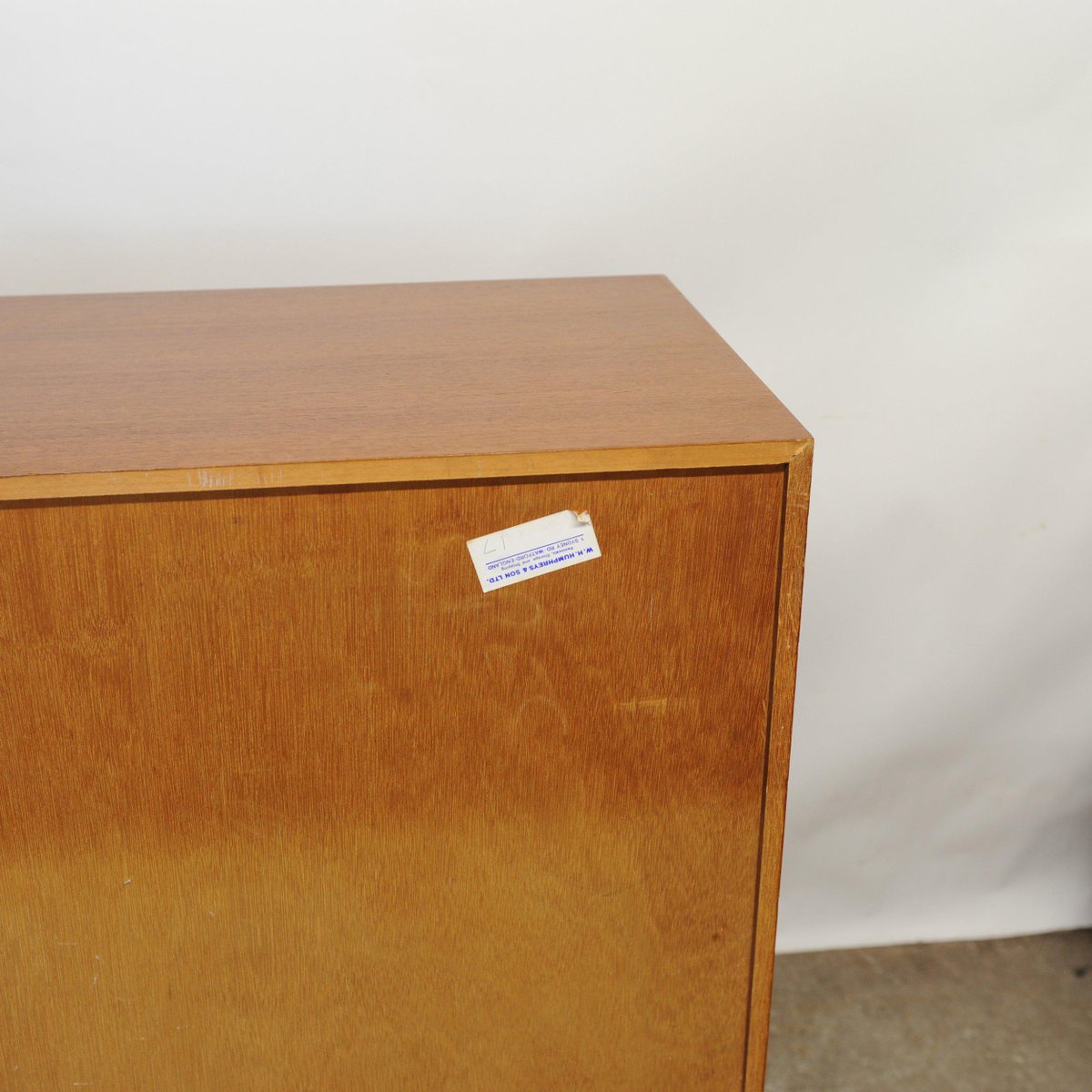 Teak Chest of 5 Drawers attributed to Meredew, 1960s for sale at Pamono