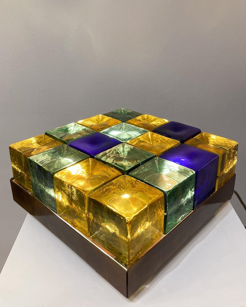 Murano Glass Table Lamp in the style of Guisto Toso, Italy for sale at ...