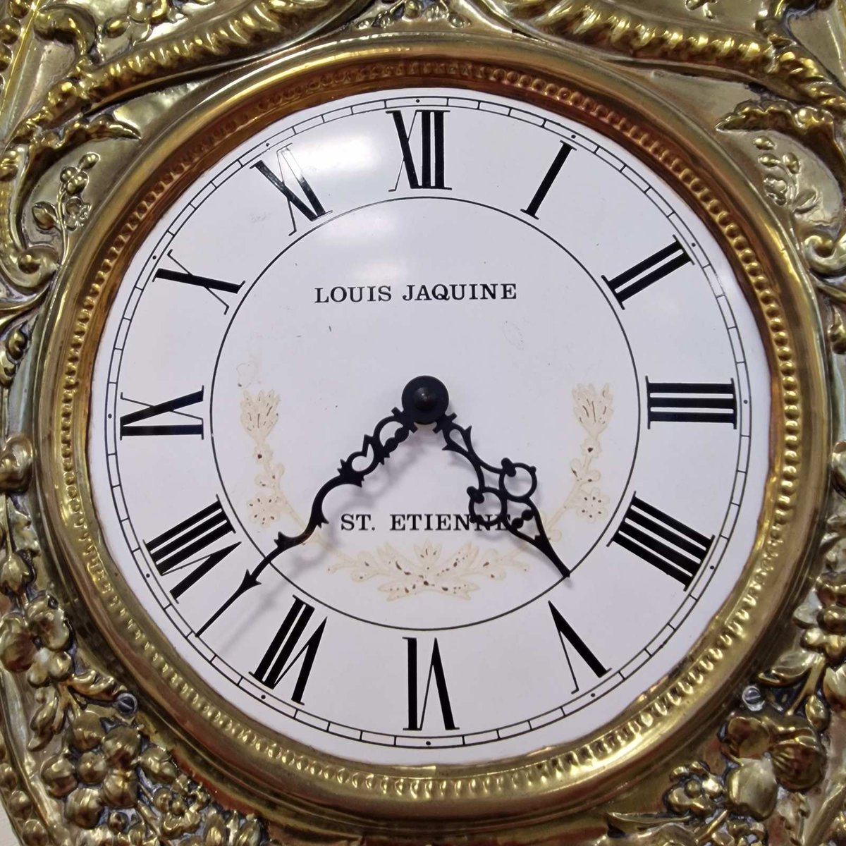 Wall Clock by Louis Jaquine St. Etienne for sale at Pamono