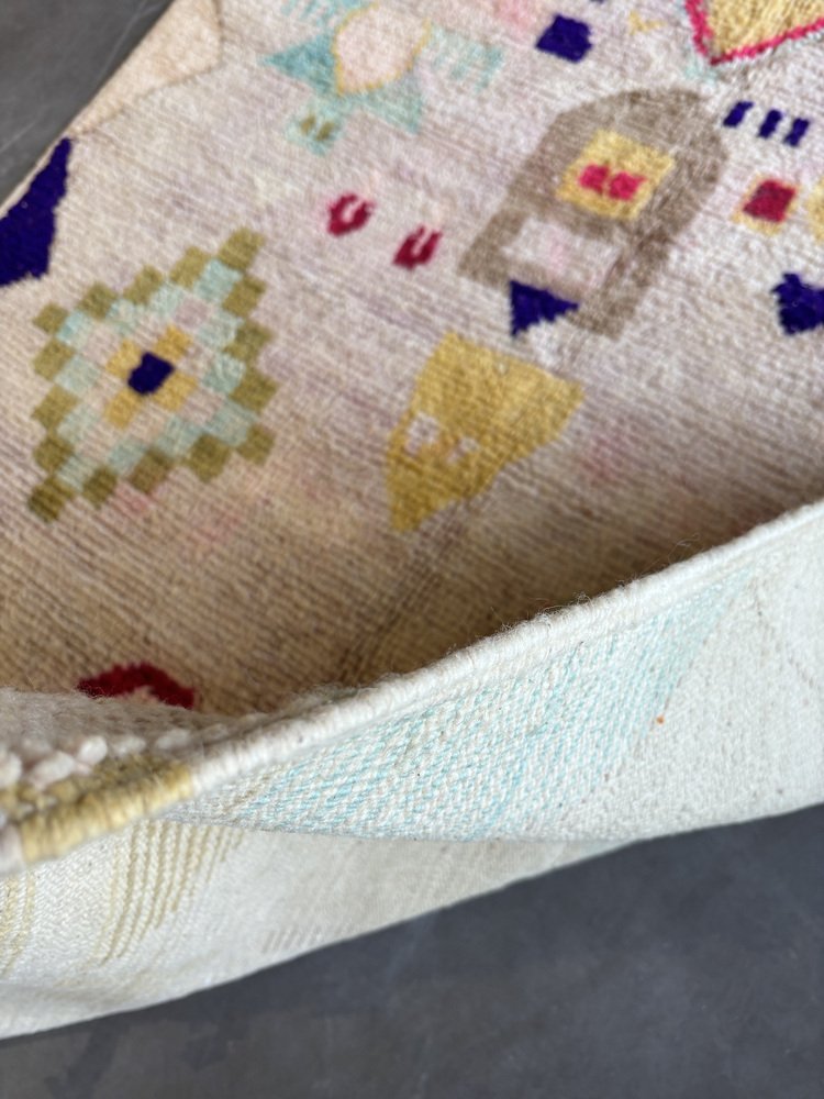 Moroccan Modern Boujad Berber Area Rug, 2000s for sale at Pamono