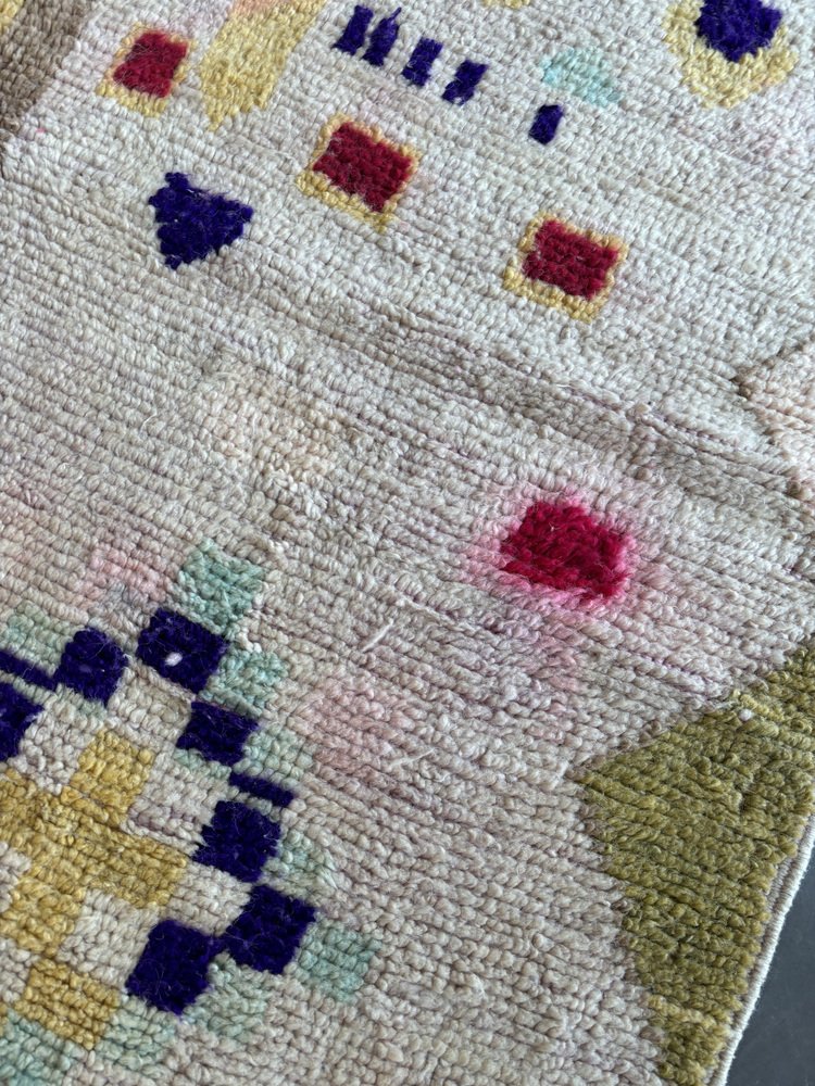 Moroccan Modern Boujad Berber Area Rug, 2000s for sale at Pamono