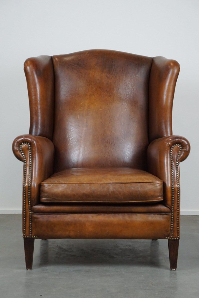 Sheep Leather Ear Chair for sale at Pamono