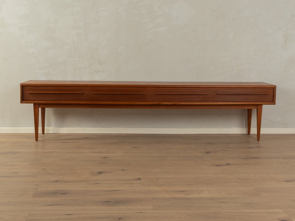 Vintage Teak Lowboard, 1960s for sale at Pamono