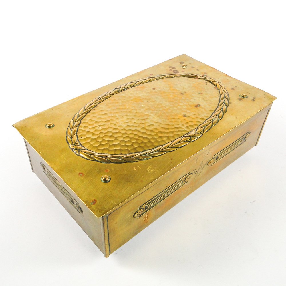 Art Deco Belgium Cigarettes Box, 1930s for sale at Pamono