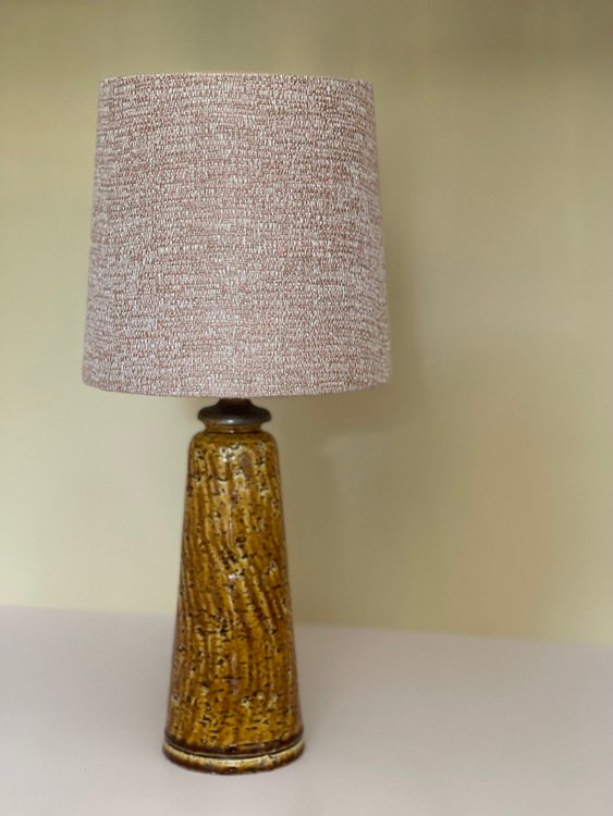 Lampada Chamotte senape di Gunnar Nylund per Rörstrand, anni '40 in ...