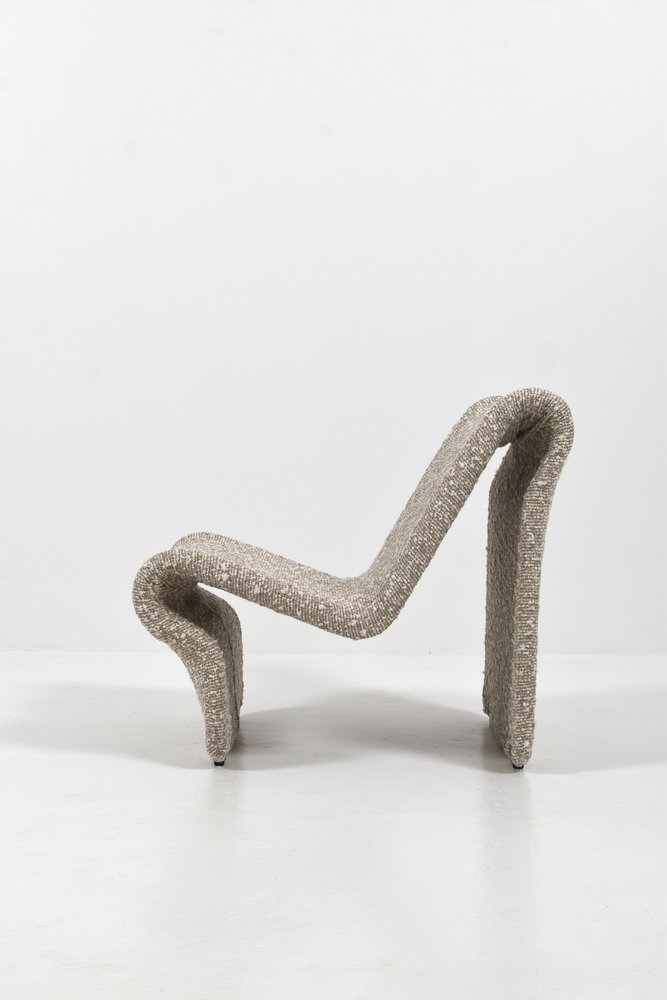 Model 099 Lounge Chairs in Bouclé Fabric by Jan Dranger and Johan Huldt ...