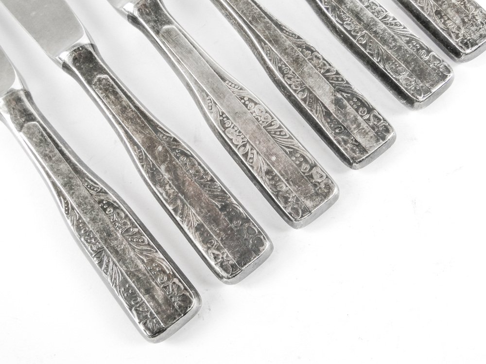 Postmodern Knives by Hefra, Poland, 1960s, Set of 6, Set of 6 for sale ...